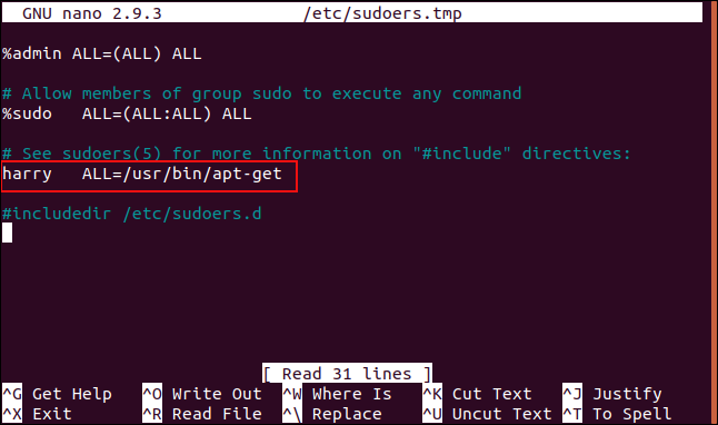如何在Linux上控制sudo访问_linux editor=nano visudo-CSDN博客
