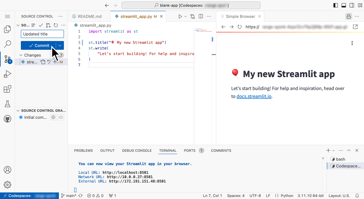 Streamlit 官翻 1 - 入门指南 Get Started_streamlit中文手册-CSDN博客
