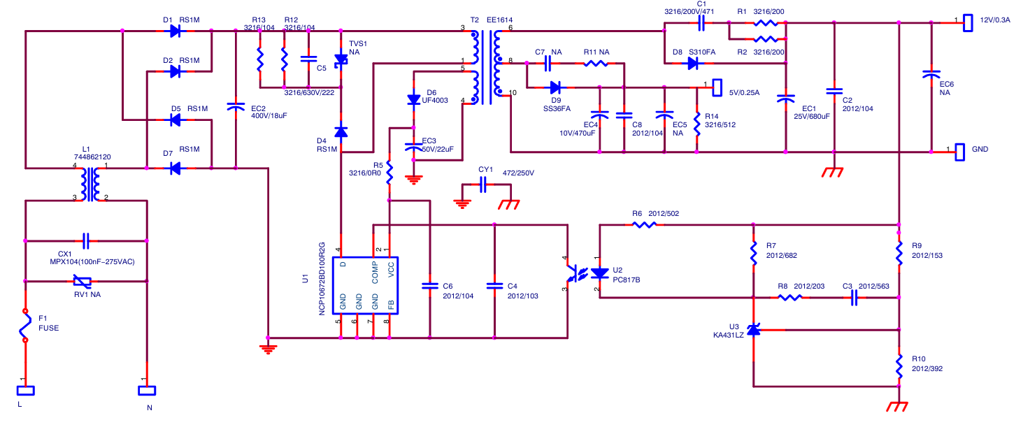 基于onsemi NCP10672的隔离宽输入辅助电源方案-CSDN博客