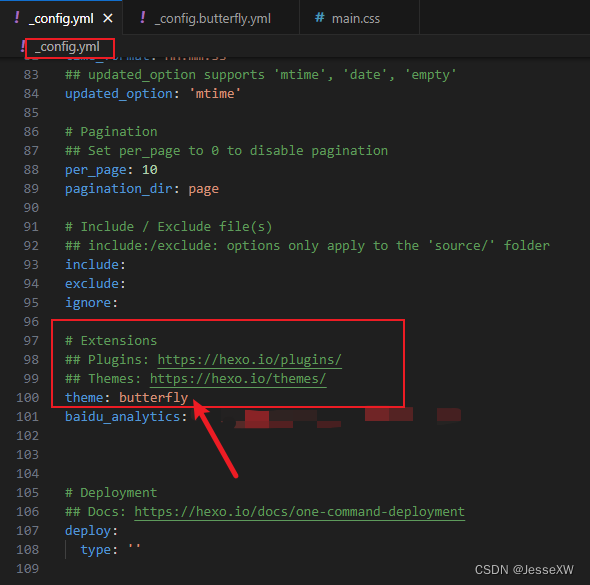 hexo+butterfly博客功能完善和美化（一）_hexo butterfly-CSDN博客