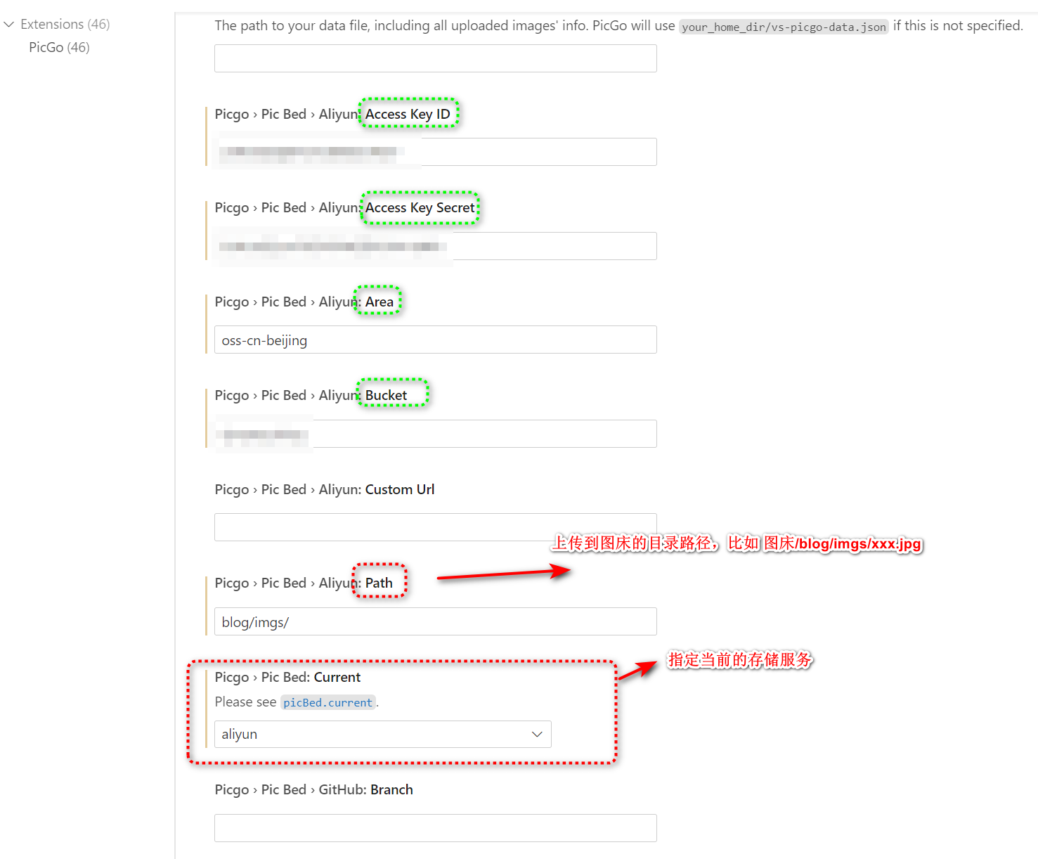 博客图床 VsCode + PicGo + 阿里云OSS，Github_vscode picgo-CSDN博客