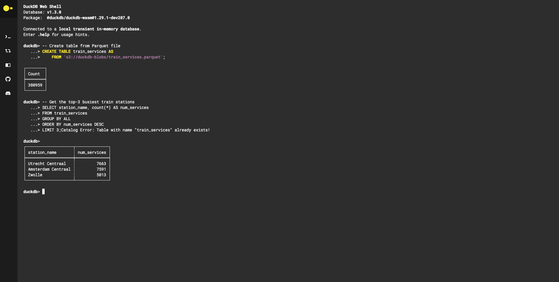 什么情况，一夜之间冲上热搜，狂揽29.6k星，再见吧SQLite！这个嵌入式分析引擎实在太香了_duckdb是基于什么数据库开发的-CSDN博客