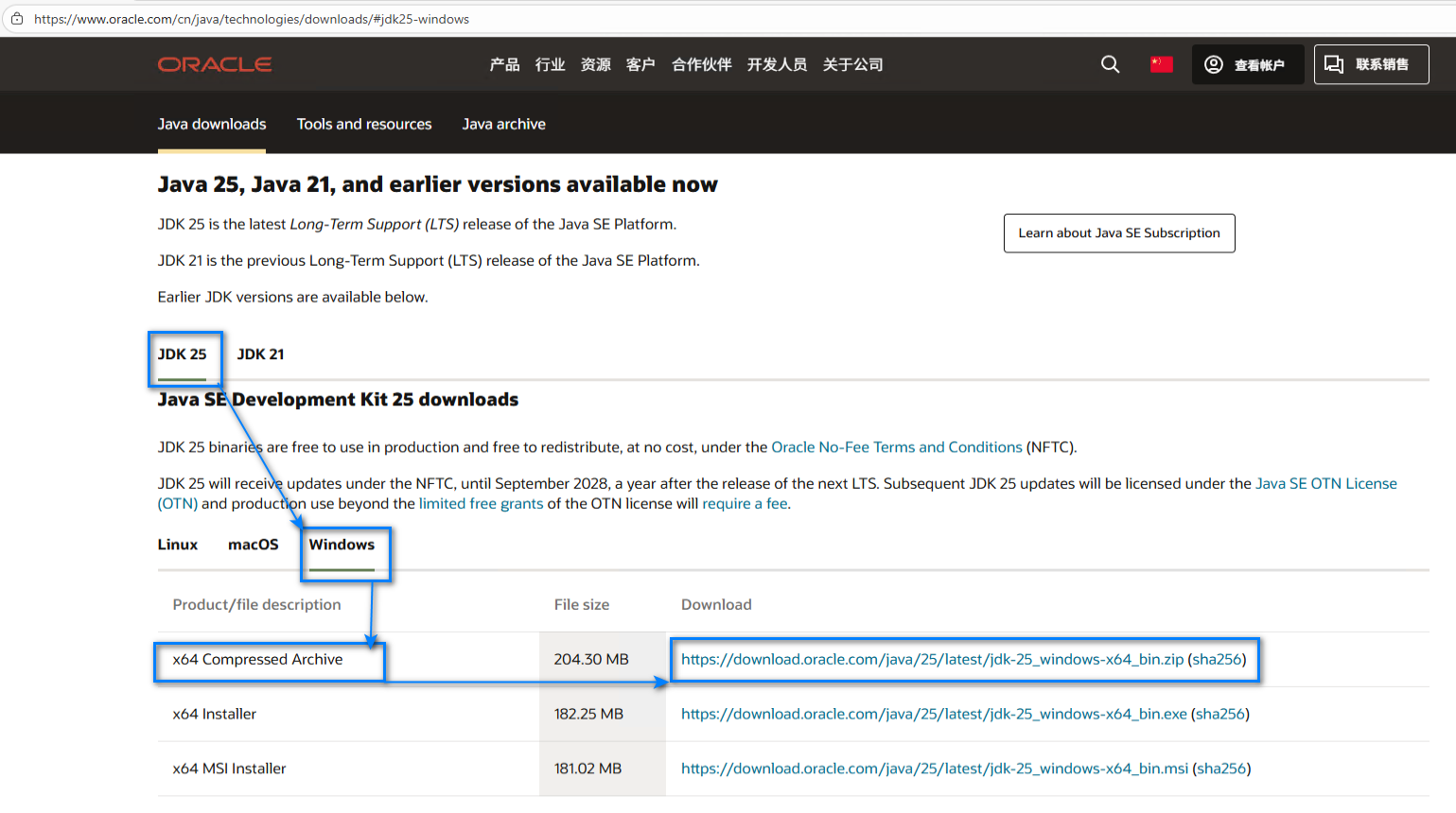 windows 11 安装 jdk 25：下载、安装、配置环境变量、验证_jdk25下载-爱代码爱编程