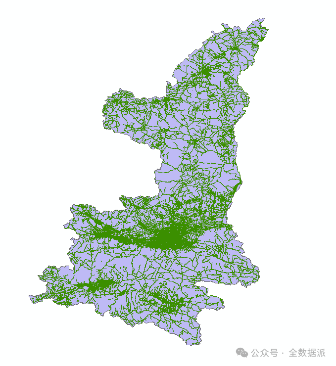 【编号99】陕西地理基础数据（道路、水系、四级行政边界、地级城市、dem等） 陕西各地市中心经纬度 Csdn博客