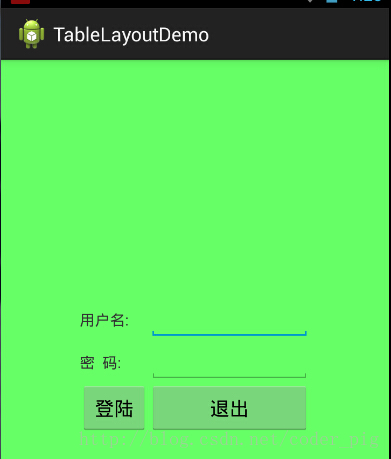 TableLayout(表格布局)_android tablelayout-CSDN博客