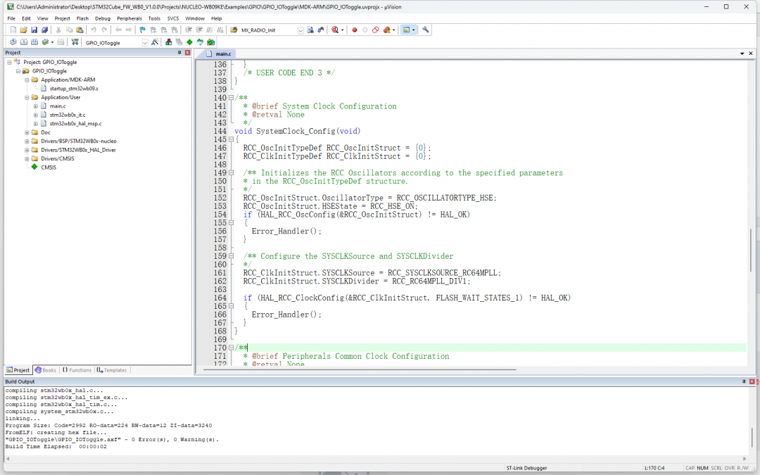 [STM32WB]【STM32WB09KE测评】- 资料收集与官方例程测试_en.stm32cubewb-v1-22-0.zip-CSDN博客