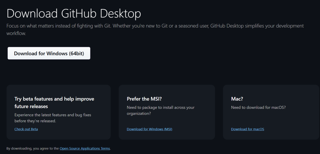 19.8K star！一款GitHub官方出品的桌面应用程序，上亿人都在用，程序员的必备！（带私活源码）_github desktop有必要下载吗-CSDN博客