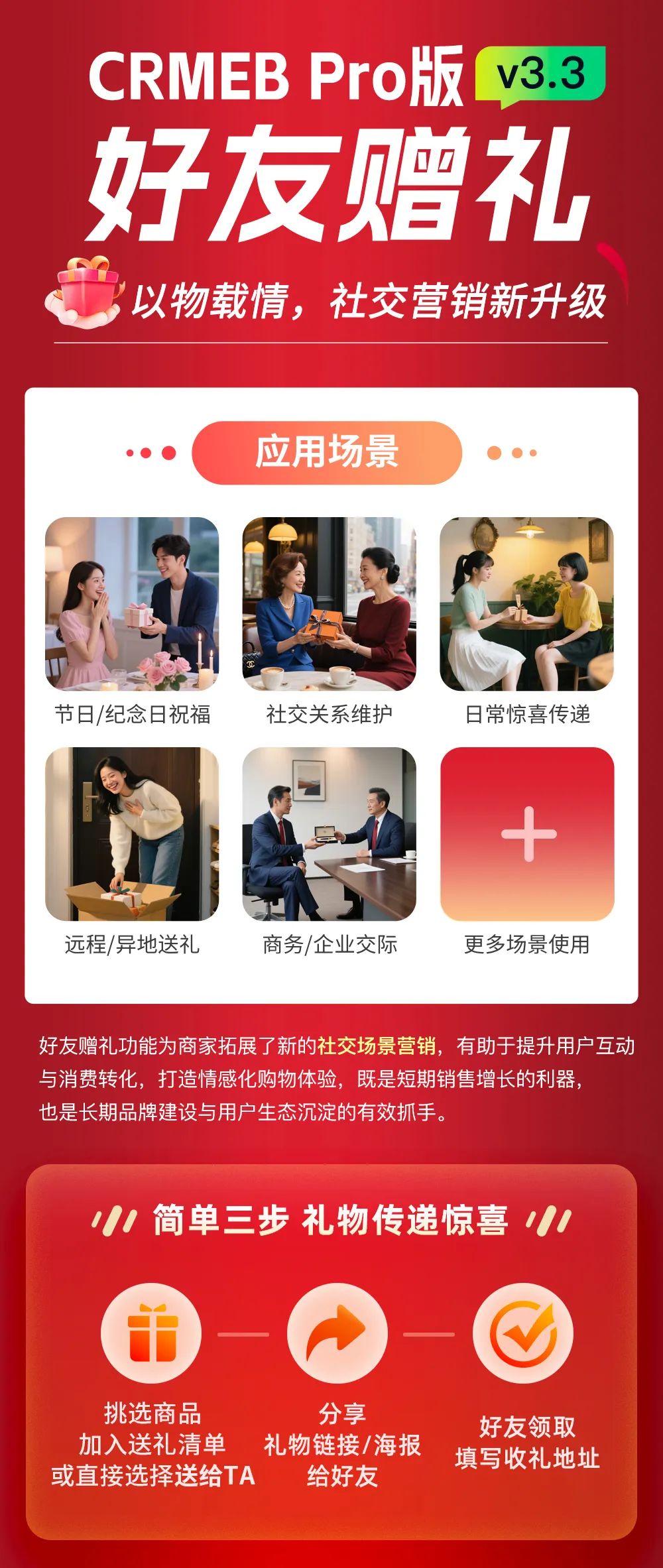 CRMEB Pro版 v3.3 | 好友赠礼功能即将上线，敬请期待~-CSDN博客