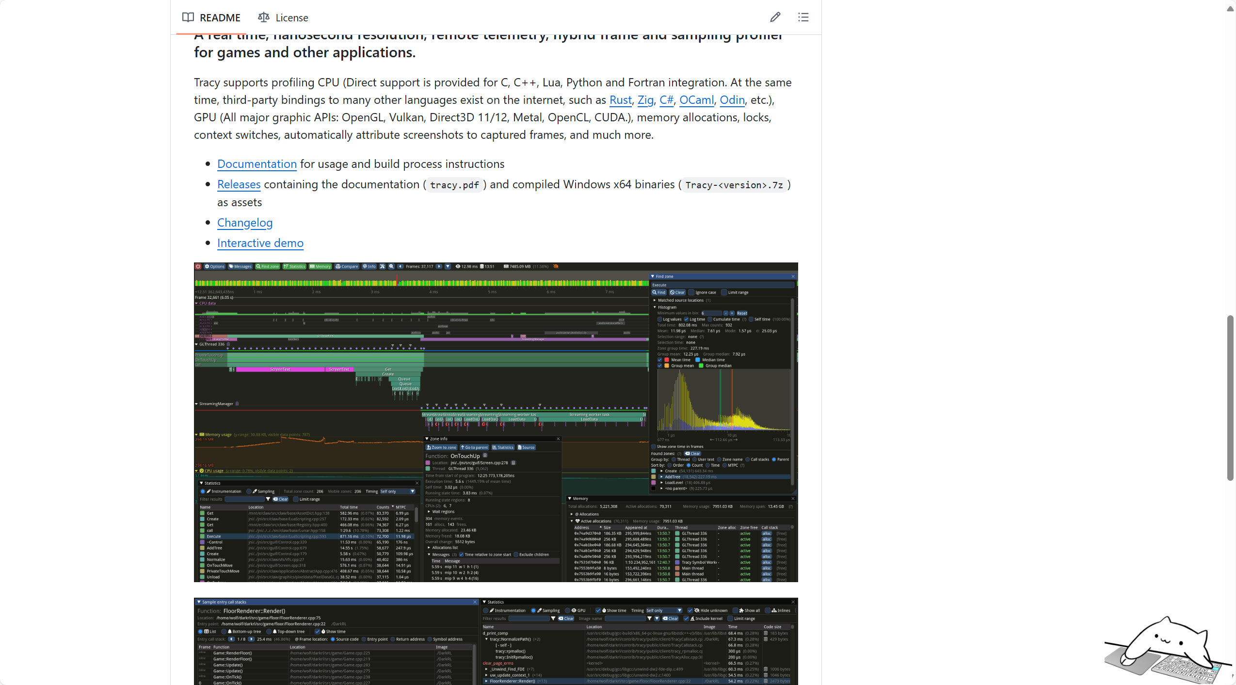 Github-Tracy Profiler：实时纳秒级性能分析利器-CSDN博客