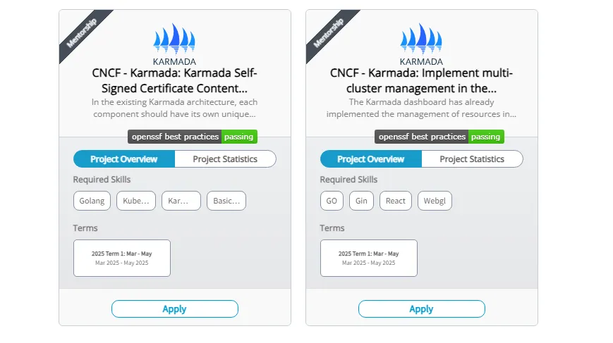 Karmada社区带薪实习申请中，欢迎加入LFX Mentorship 2025-CSDN博客