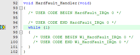关于程序进入HardFault_Handler中的排查方法_keil进入hardfault后如何查看上一个执行的函数-CSDN博客