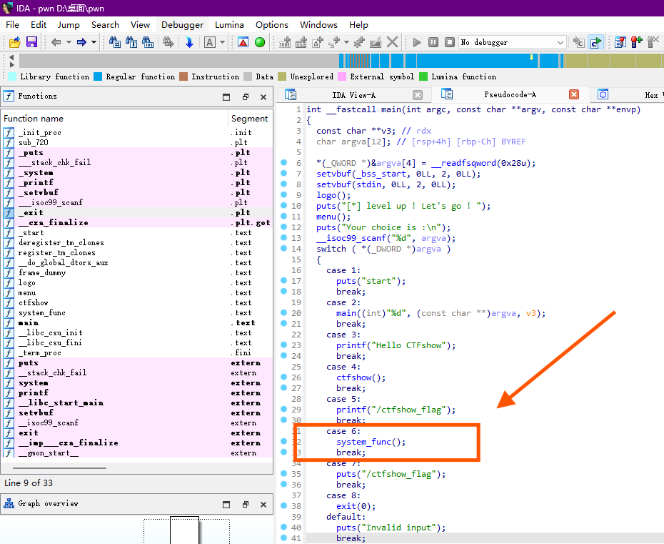 CTFshow-pwn入门-前置基础（pwn0~34）WP_pwn入门5-34-CSDN博客