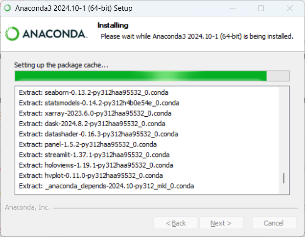 Anaconda安装进度卡在Setting up the package cache环节：关掉火绒-CSDN博客