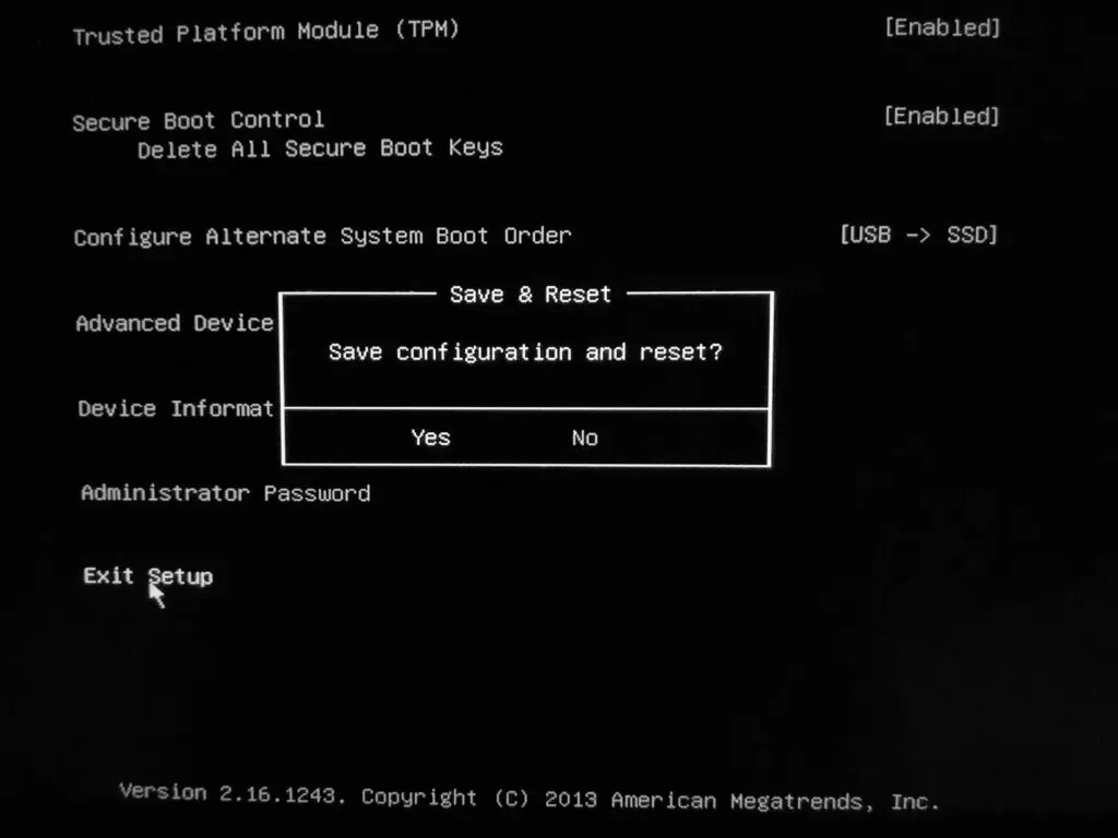 How to Configure Surface Pro 3 UEFI/BIOS Settings_surface bios device ...