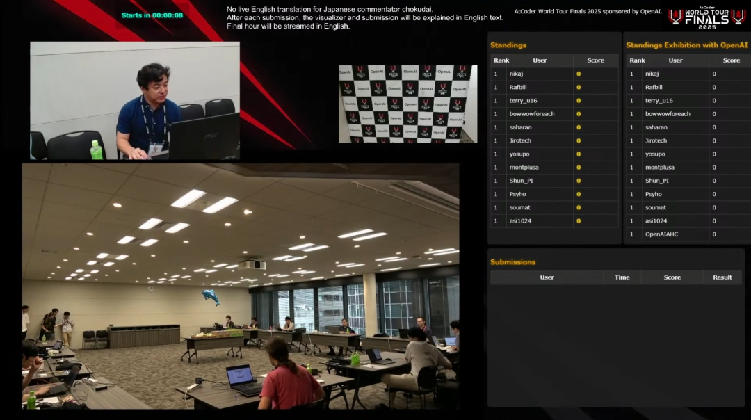 在这个世界级编程竞赛中，这可能是人类最后一次战胜AI了。AtCoder World Tour Finals（简称AWTF）是由日本知名的在线编程竞赛平台AtCoder举办的一场全球顶级编程赛事 ...