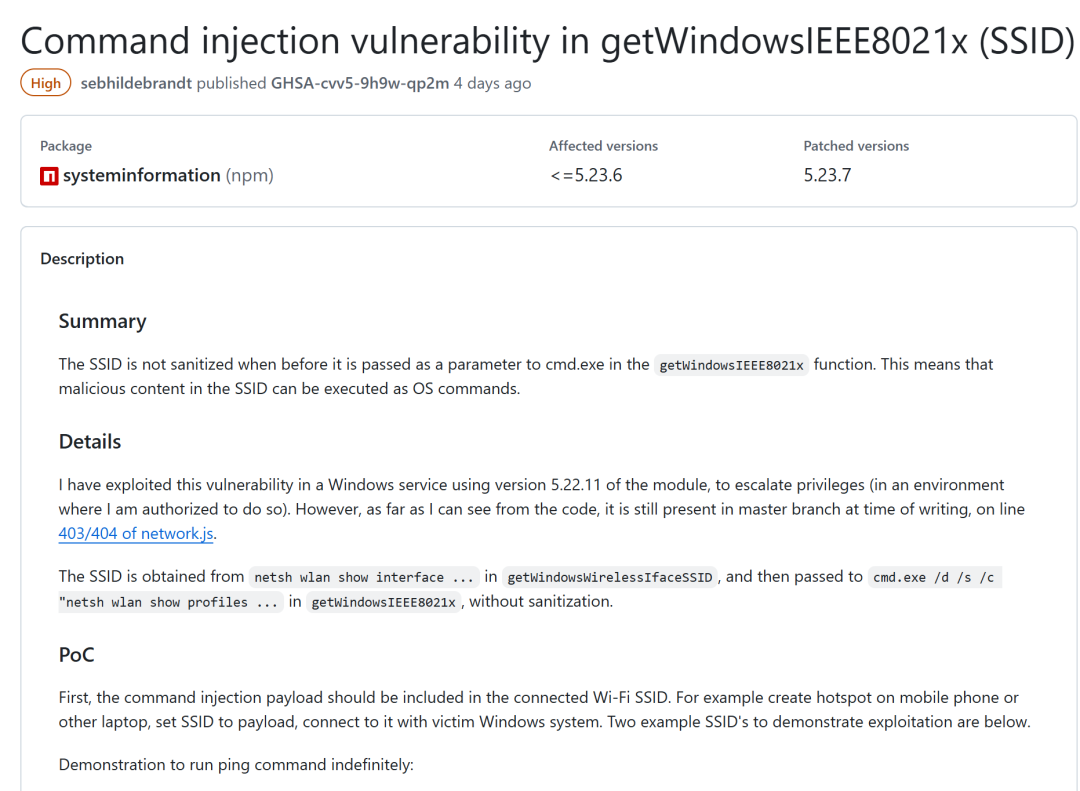 Node.js 严重漏洞使数百万系统面临 RCE 攻击_nodejs rce-CSDN博客