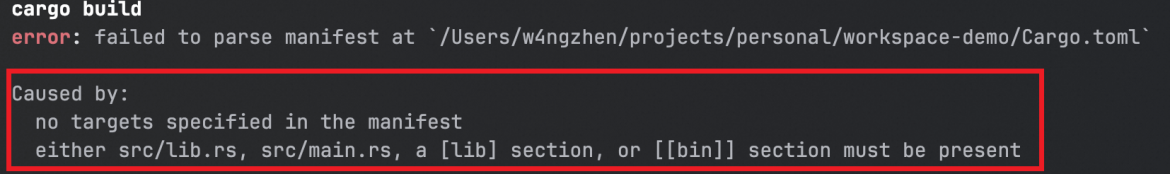 Rust工作空间（workspace）实践_rust workspace-CSDN博客