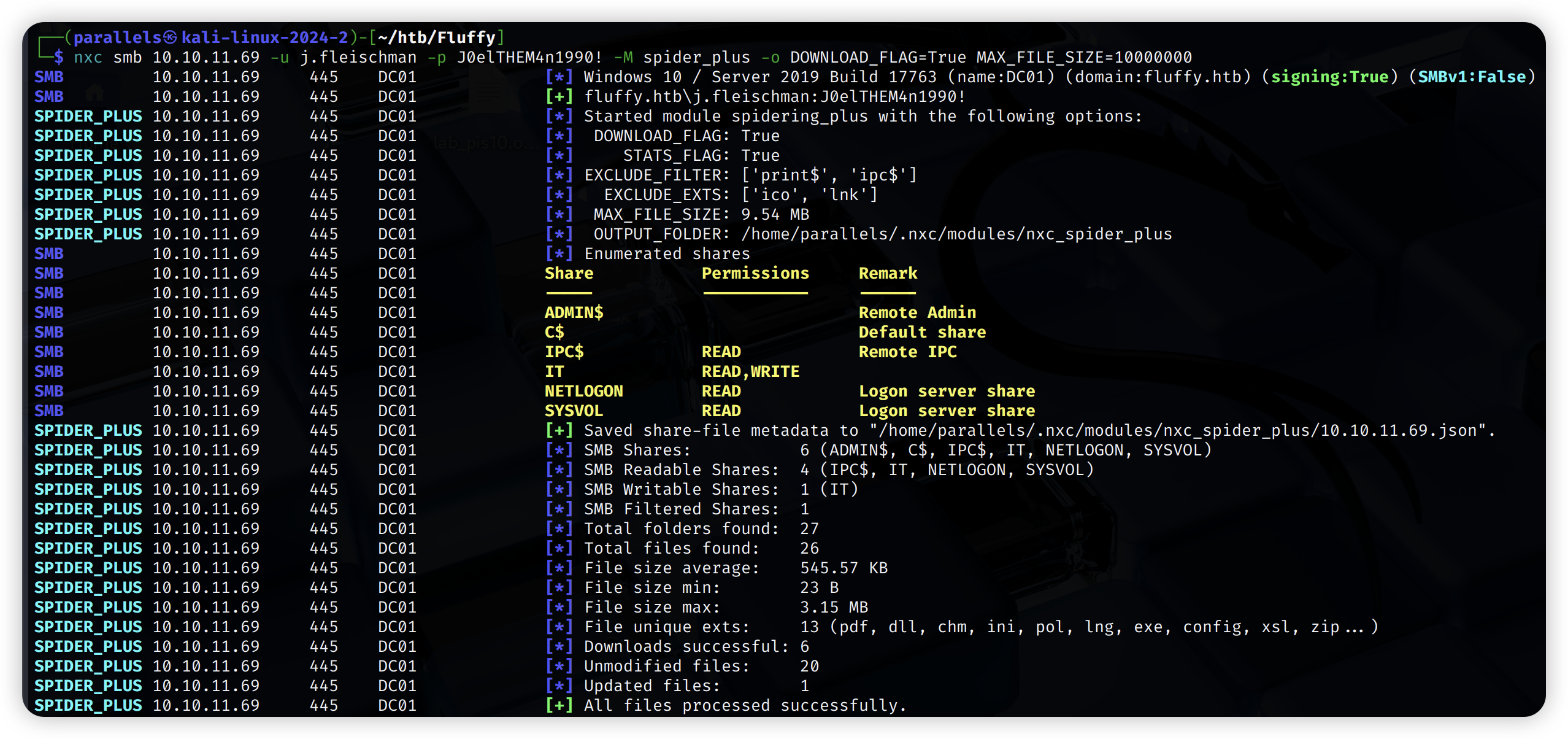 HTB 靶机 Fluffy Write-up（Easy）_adcs esc16-CSDN博客