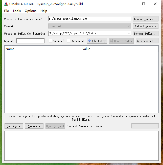 Eigen3.4在Windows下的编译和使用-CSDN博客