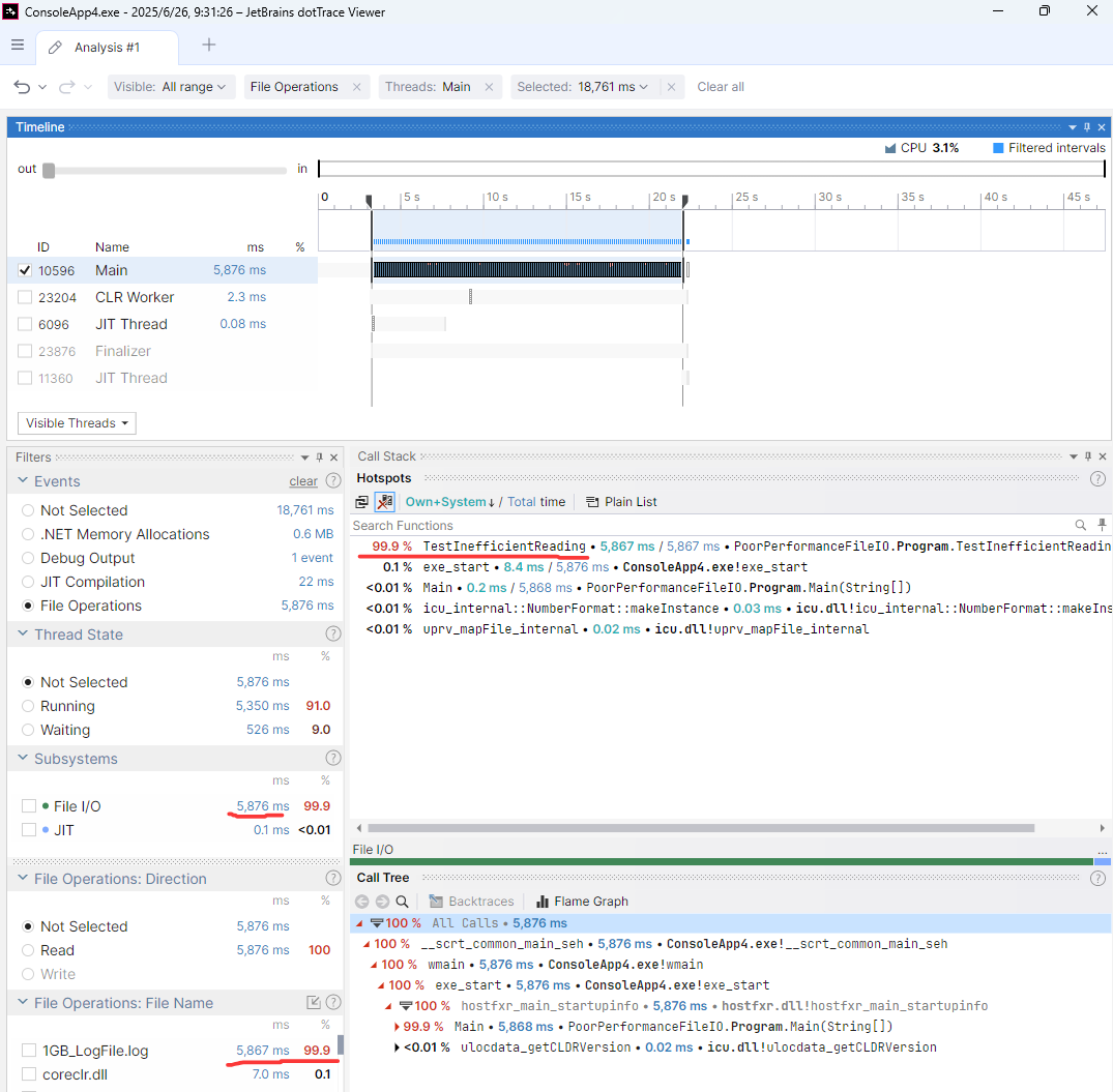 DotTrace系列：5. 诊断程序的 慢File 和 慢SQL_dottrace 教程-CSDN博客