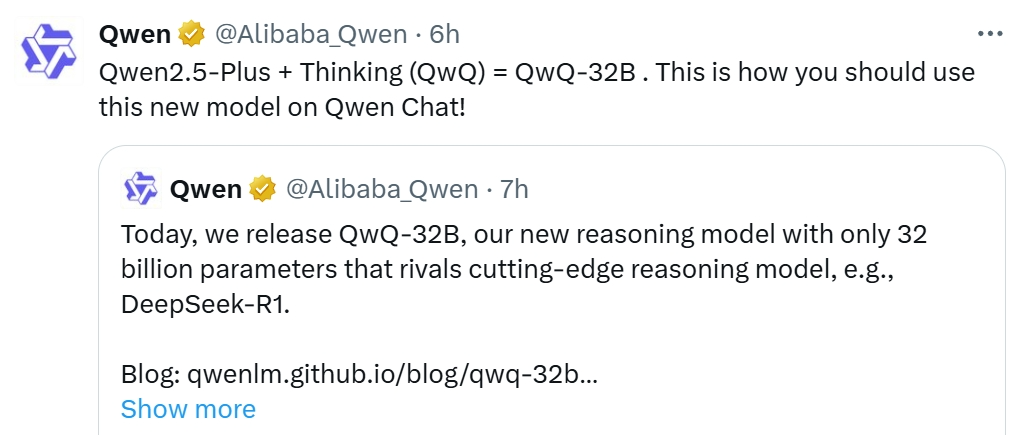 32B比肩671B，阿里千问QwQ杀疯了！本地电脑就可部署，大模型本地化部署，收藏这篇就足够了！_本地化部署千问大模型-CSDN博客