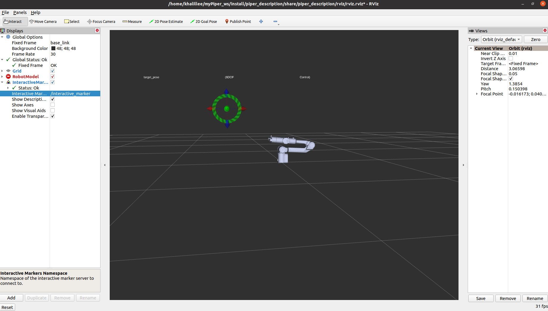 持续更新|第七弹：松灵PIPER机械臂实现Eigen线代库解算正逆运动学_松灵机械臂dh-CSDN博客