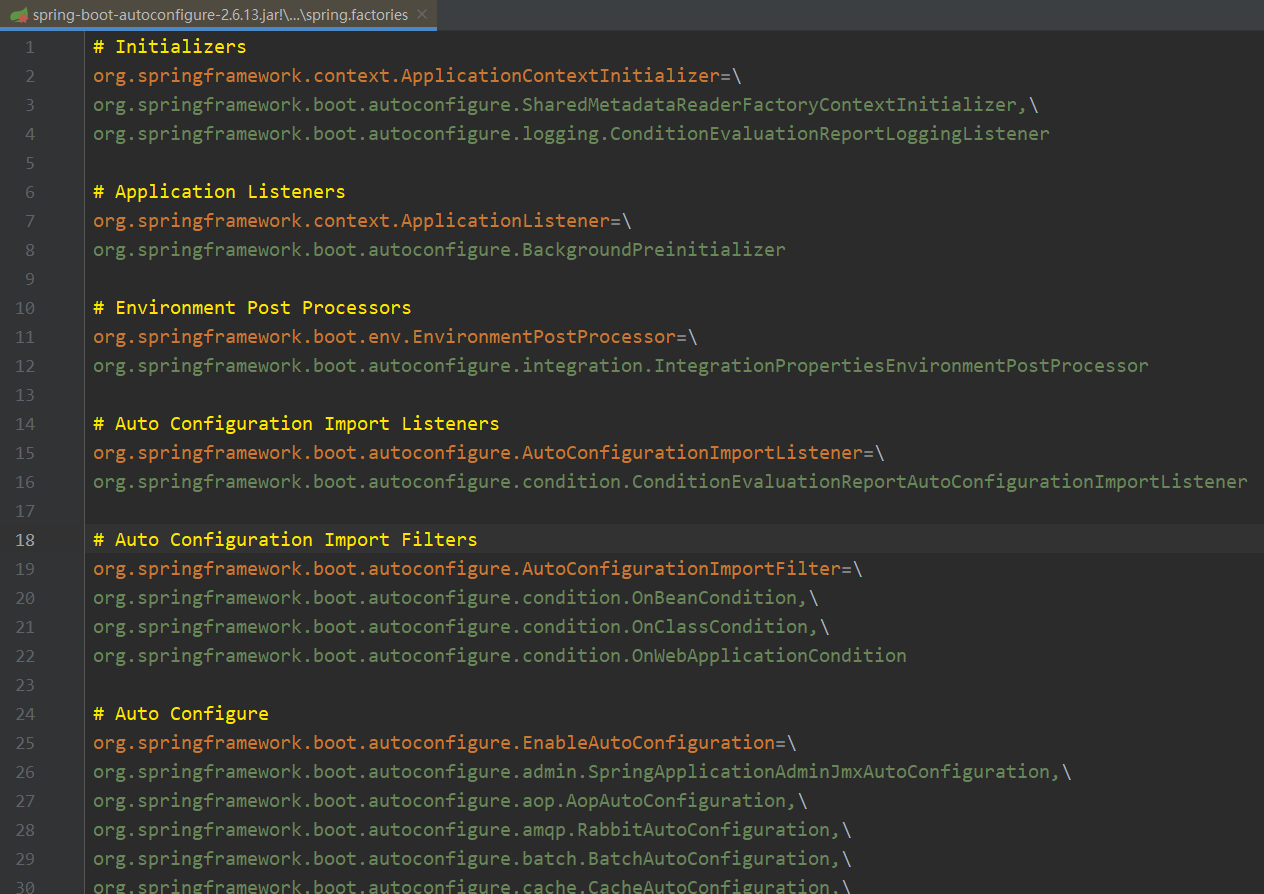 【第十五篇】SpringBoot中的自动配置原理_spring boot 自动生成spring.factories-CSDN博客
