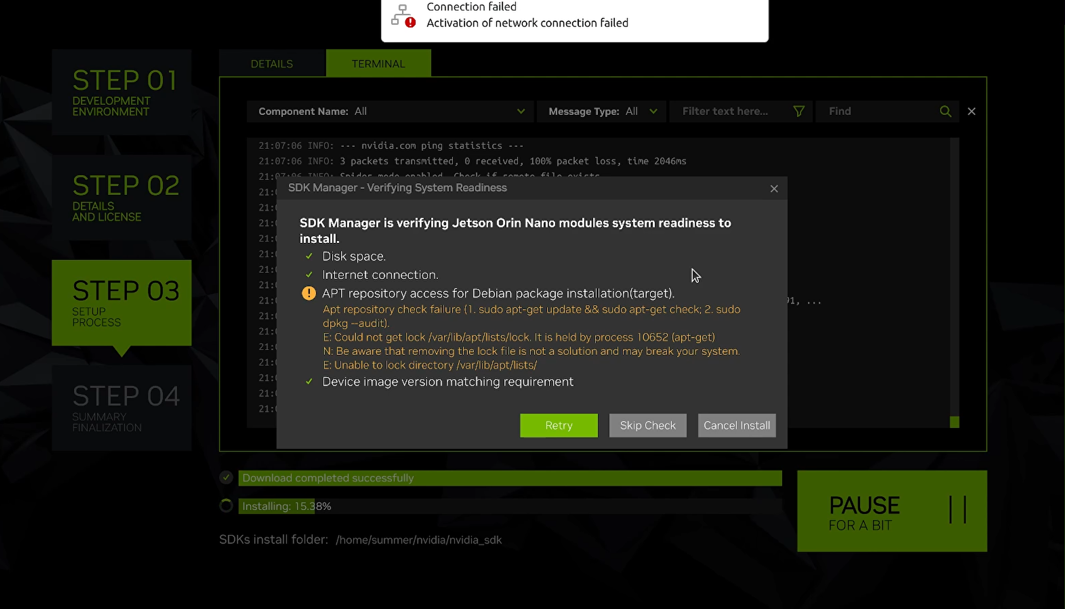 Jetson Orin Nano 安装 Jetpack 6.2.1_jetson安装jetpack-CSDN博客