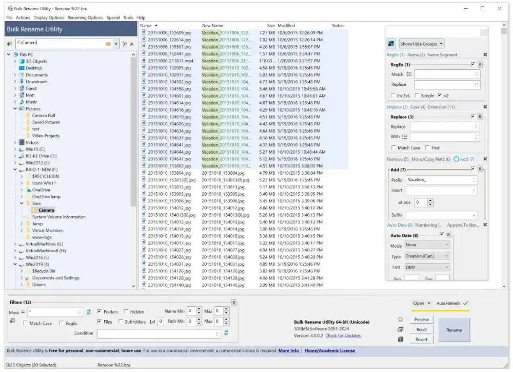 四个免费工具，让你批量重命名文件不再烦恼_rename master-CSDN博客