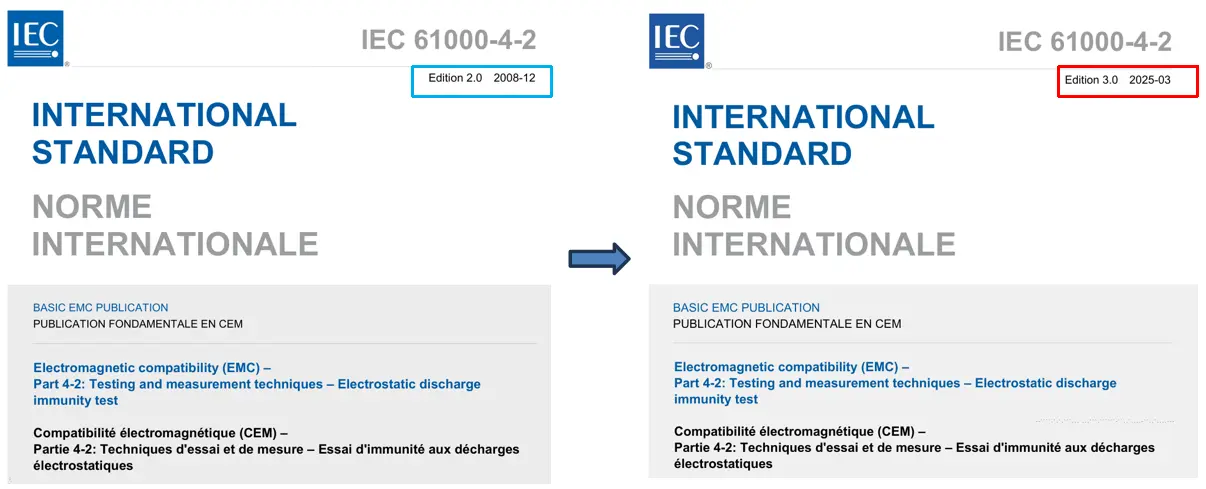 3CTEST深入解读IEC61000-4-2:2025静电放电抗扰度试验标准_iec 61000-4-2:2025-CSDN博客