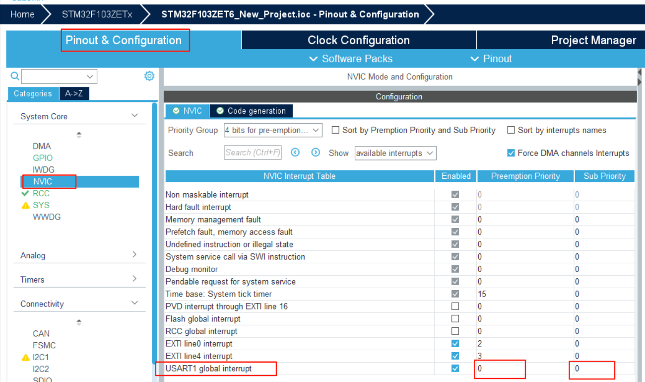 STM32CUBEMX 使用教程4 — 串口 (USART) 配置、重定向 printf 输出_stm32 cubemx usart配置 printf函数打印-CSDN博客