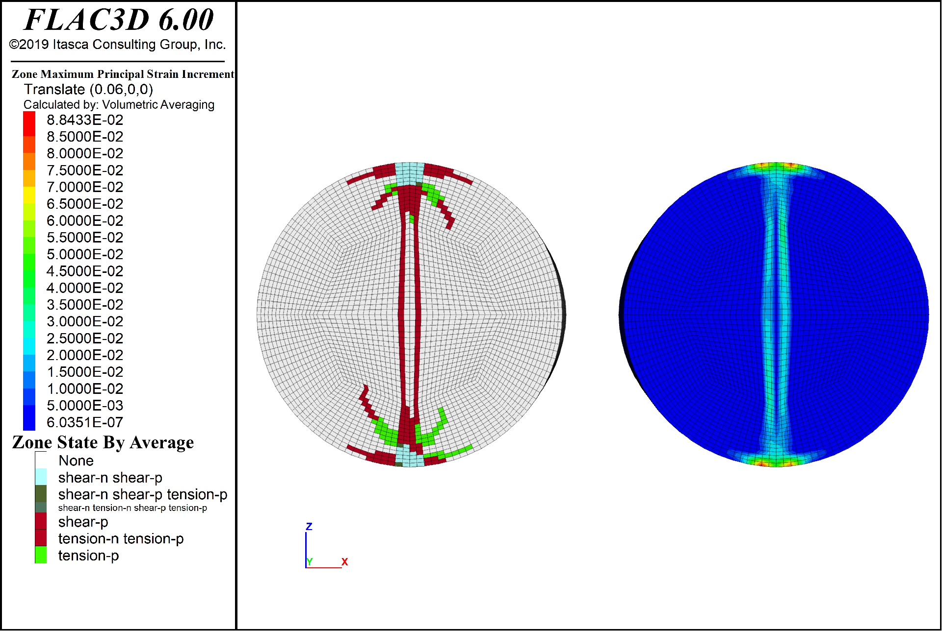 FLAC3D岩石巴西劈裂试验模拟-CSDN博客