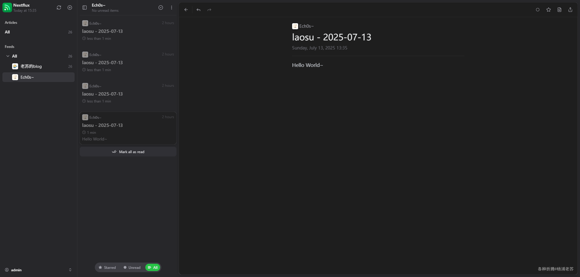 轻量级分享发布平台Ech0-CSDN博客