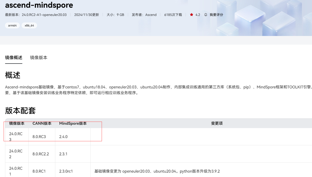 华为昇腾Ascend系列之02ModelZoo训练环境搭建_the internal acl of the system is incorrect-CSDN博客