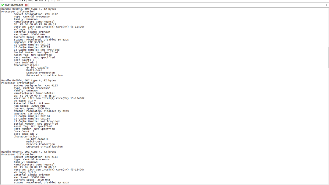 Linux查看CPU信息的7种姿势，运维必备技能get！_l3缓存20480k-CSDN博客