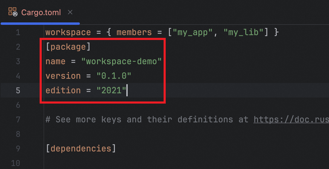 Rust工作空间（workspace）实践_rust workspace-CSDN博客