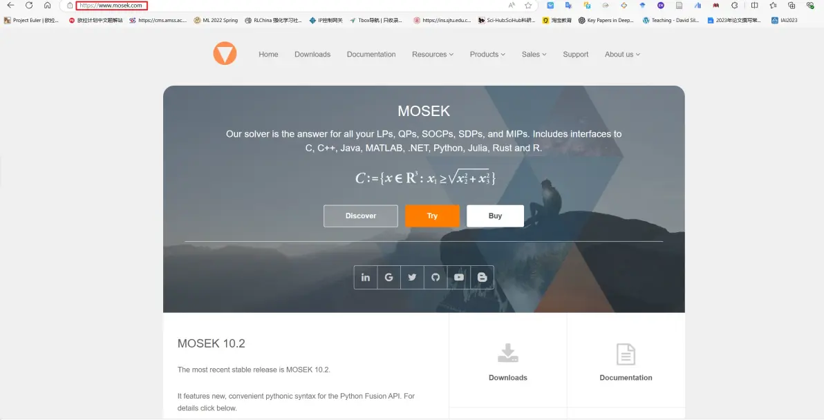 优化求解器（Cplex，Gurobi，YALMIP， MOSEK，Matpower，OR-Tools等）大杂烩_yalmp的mosek-CSDN博客