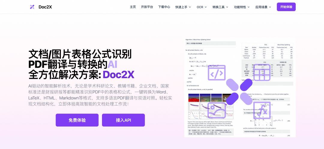 RAG系列（九）：解析优化 - 使用 Doc2X 将 PDF 高效转换为 Markdown-CSDN博客