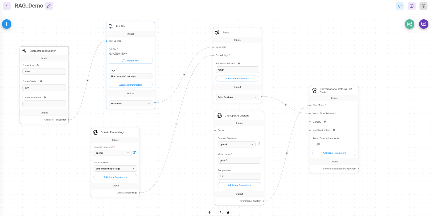 使用 Flowise 构建基于 RAG 的问答系统_flowise使用-CSDN博客