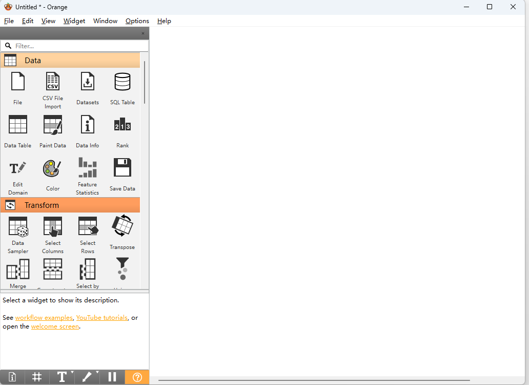 Orange，可以拖拉拽的Python数据挖掘软件，强烈推荐~_python orange 怎么启动-CSDN博客