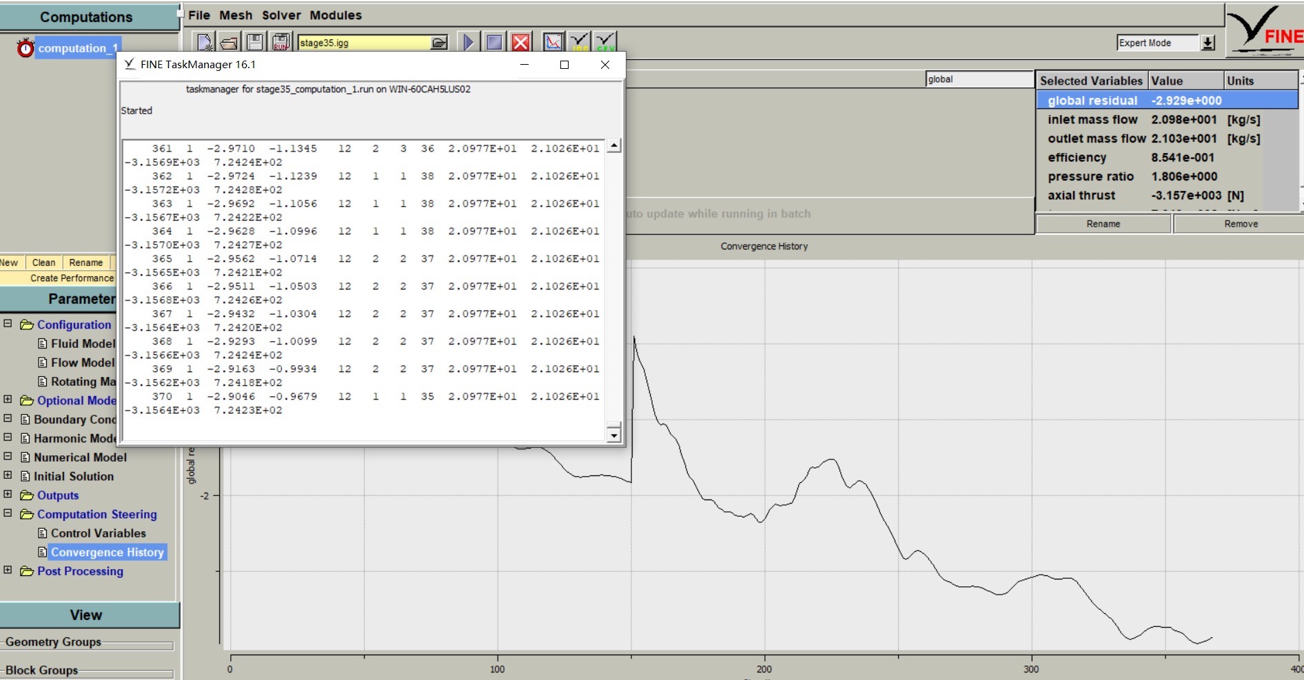 NUMECA定常、非定常求解、CF-view后处理----（自己录制4大节课） 包括numec..._numeca非定常计算-CSDN博客