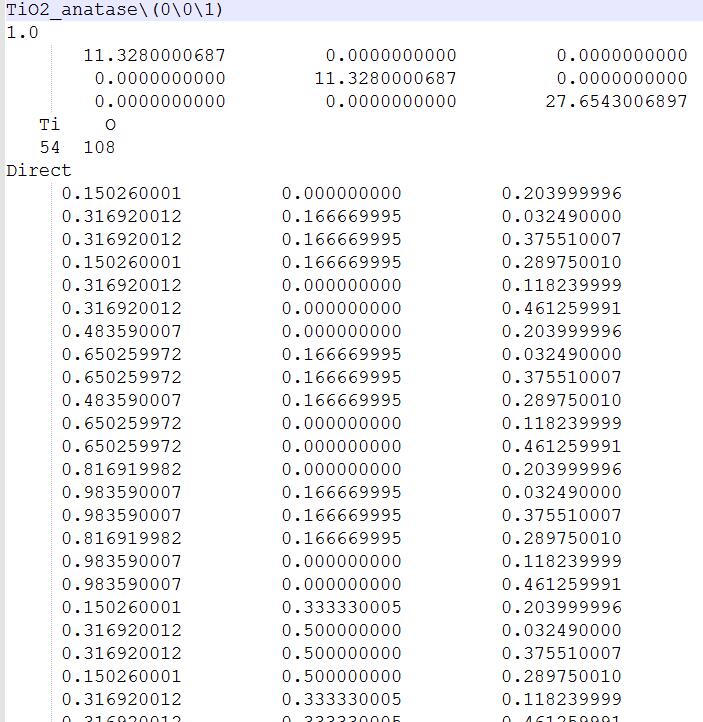 VASP构建表面结构（slab）如何固定部分原子（POSCAR）的简单方法（已淘汰，供怀旧使用）_vesta固定原子-CSDN博客