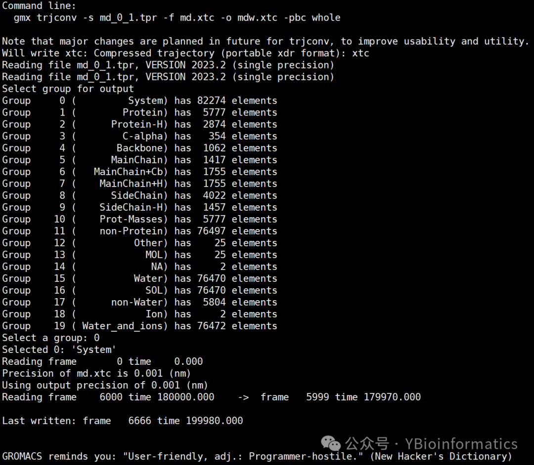 使用Gromacs进行蛋白和配体小分子的动力学模拟+结果分析全流程教程_autodock对接结果用gromacs模拟分析-CSDN博客