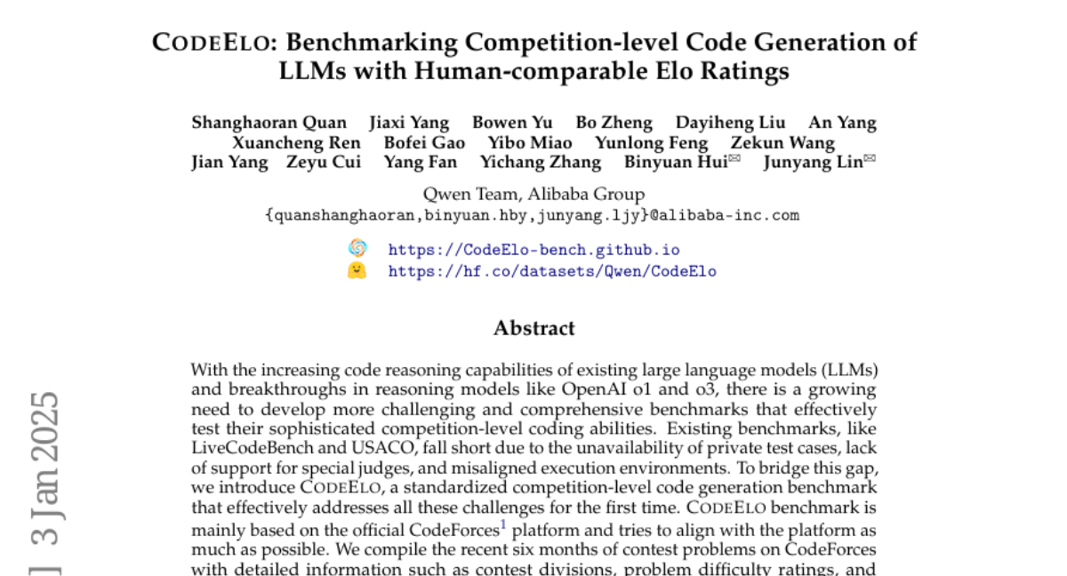 阿里推出CODEELO：首个让AI与人类程序员公平竞技的编程挑战平台-CSDN博客