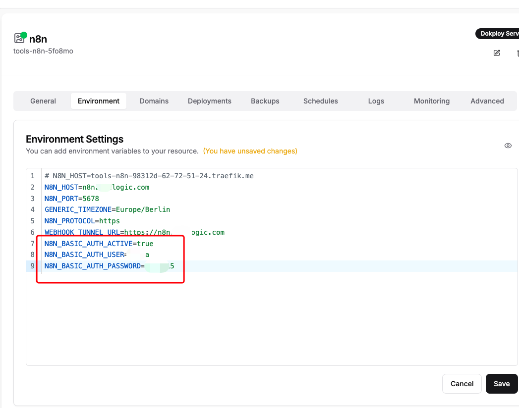 5分钟搞定！最全Dokploy部署n8n教程-CSDN博客