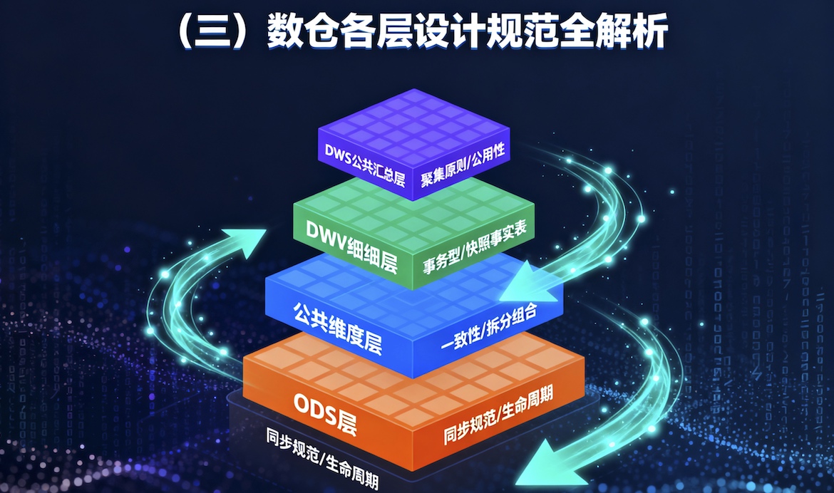 （三）数仓人必看！ODS 到 DWS 各层设计规范全解析，含同步/存储/质量核心要点_新兴数据湖仓设计与实践手册:数据湖仓与 dataops 开发规范(2025)》-CSDN博客