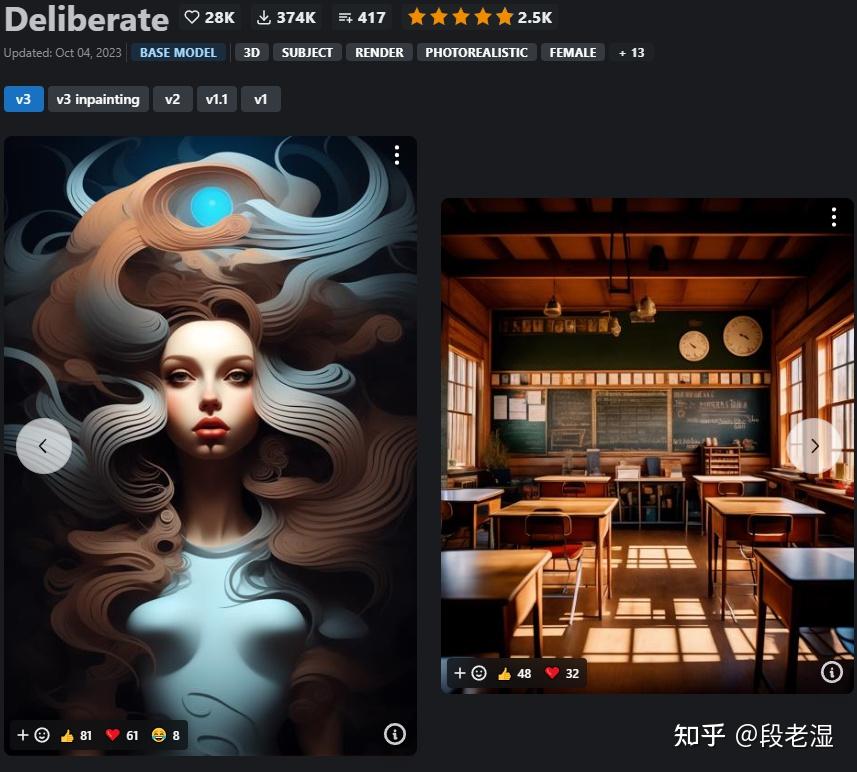 Stable Diffusion 6 个顶流大模型推荐！哪个更好用？_cyberrealistic模型-CSDN博客