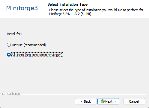 Win下miniforge+mamba替代anaconda-CSDN博客