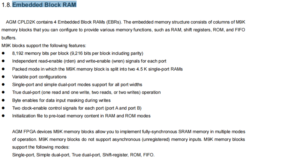 ag32 cpld中如何使用ram_cpld 读写m9k-CSDN博客