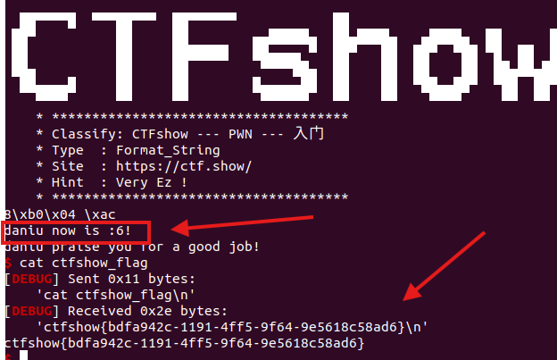 CTFshow-pwn入门-格式化字符串（pwn91~100）WP_pwn入门格式化字符串pwn91-100-CSDN博客